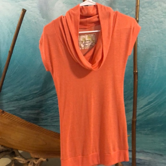 Poof! | Tops | Poof Cow Neck Blouse | Poshmark